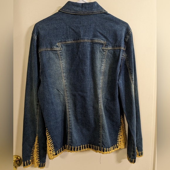 Sandro Sportswear | Jackets & Coats | Sandro Sportswear Boho Crochet ...